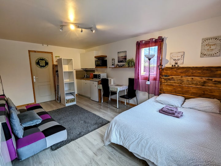 Studio éQuipé, Indépendant. Soyez Les Bienvenus ! - La Plagne