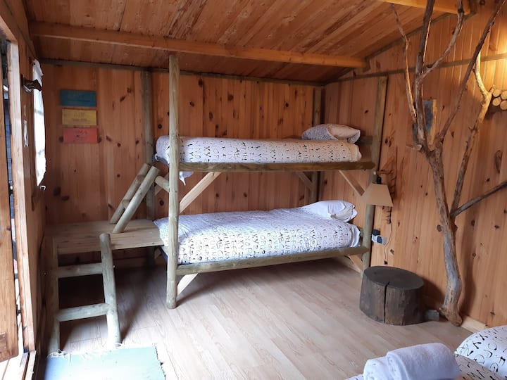 Bungalow 7 Picos-baño Privado - Guadarrama