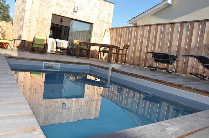 Maison 8 Personnes Avec Piscine Privée - Arcachon