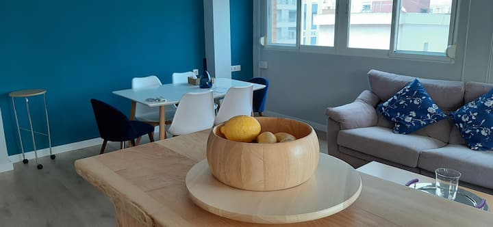 En Malvarosa- A 300 Mts De La Playa - Para 6 -Wifi - Valencia