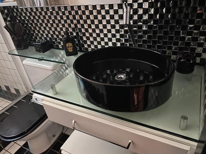 Flat Em Santos No Gonzaga Perto Da Praia - Santos, Brasil