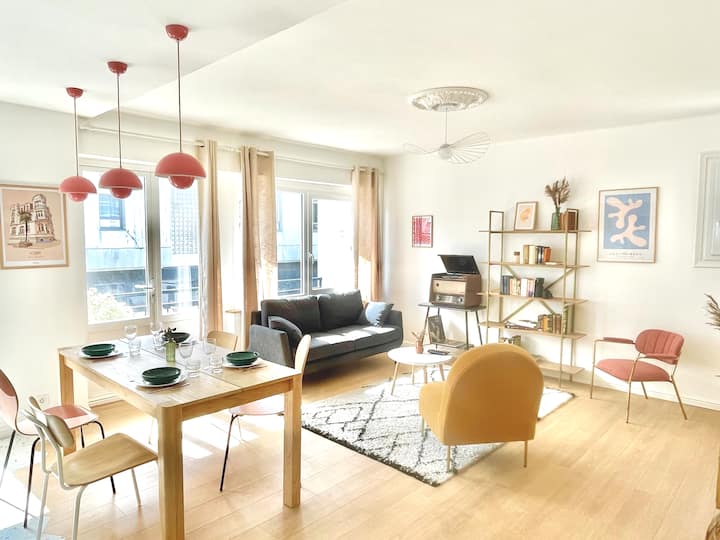 Elegant T3 Standing Quartier Piéton Par Groom* - ibis Lorient Centre Gare
