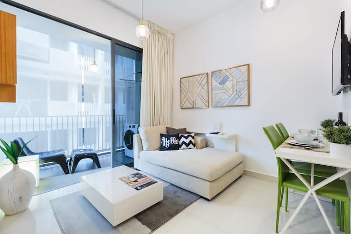 Stylish 1 Br Apartment Near Mrt & City Centre - Singapur