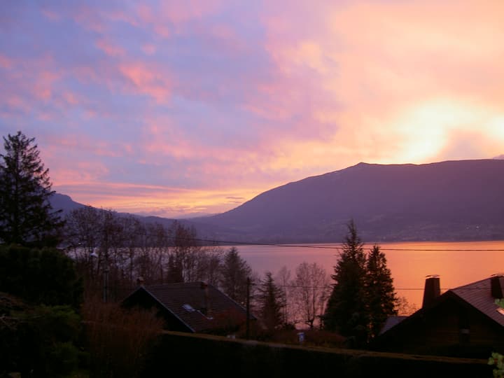La Veyrolaine, Appartement 4 éToiles Lac D'annecy - Veyrier-du-Lac