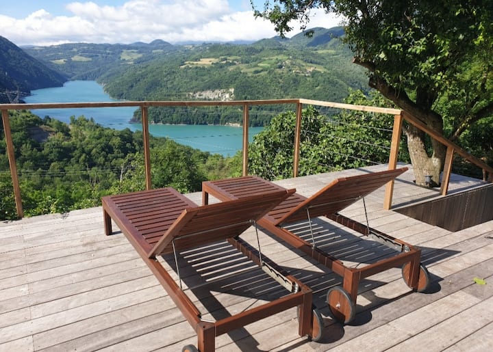 Maison Entre Lac Et Montagnes Avec Bain Nordique - Villard-de-Lans