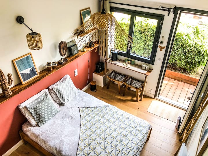 Casa Cactus 🌵 - à 8 Min à Pied Du Vieux Port ! - Puilboreau