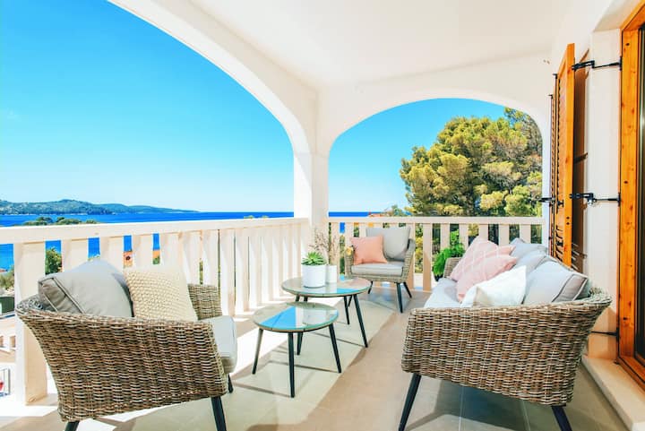 Villa Abba, Appartment Ii -Bruno, 80m From Sea - Vela Luka