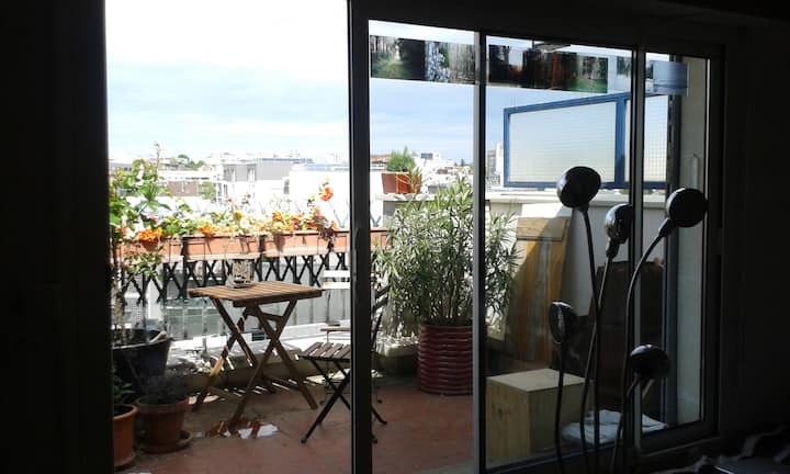 Appartment 54m2, Terrasse Et Vues! - Vincennes