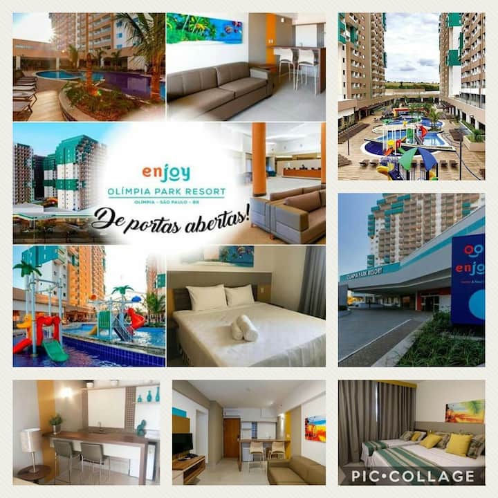 Apartamento No Olímpia Park Resort - Olimpia