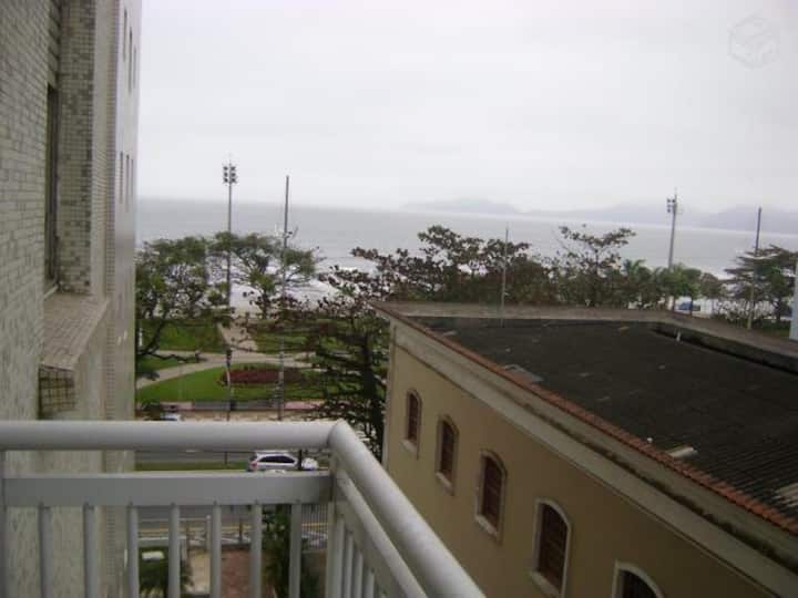 Apto Santos Sacada Vista Para O Mar, Wifi, Embaré - Santos