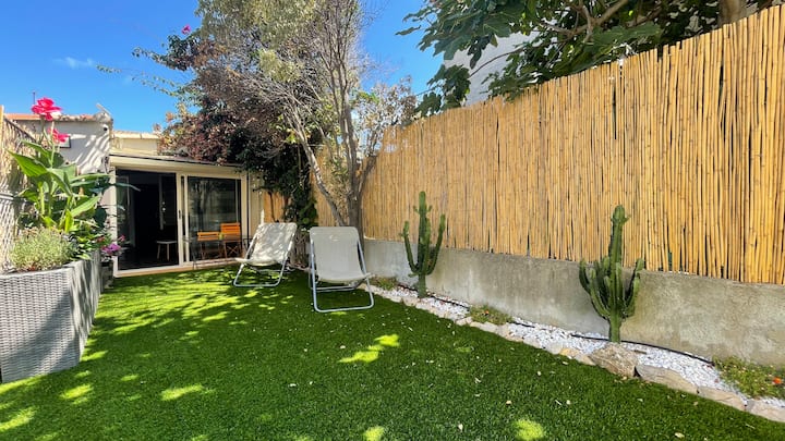 Antibes - Charmant Studio 2 Pers - Rez-de-jardin - 주엉 레 빵