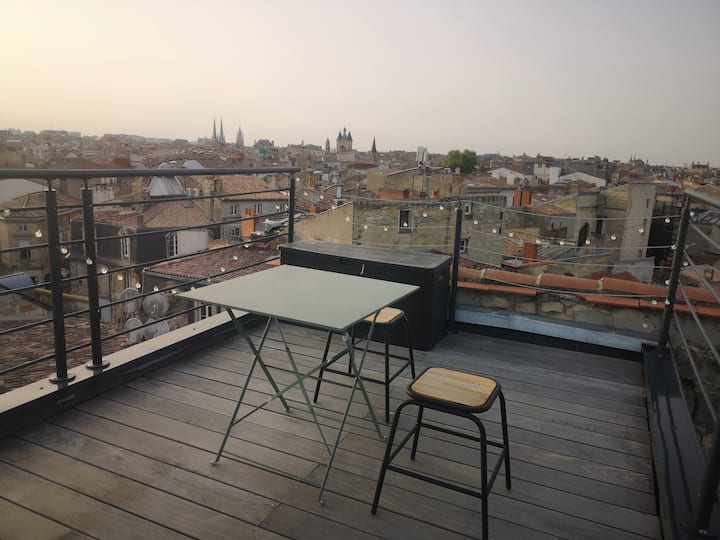 Grand Duplex Avec Toit-terrasse - Bordeaux