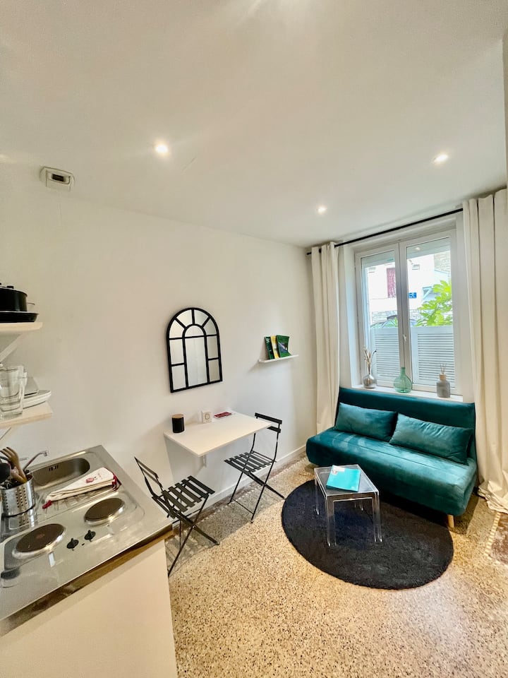 Studio "Le Surf" Saint Charles Plage 5min à Pieds - Biarritz