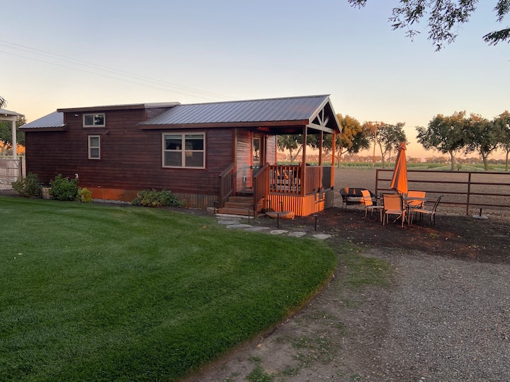 Lakeside Tiny Cabin On A Farm. A Unique Getaway. - Thornton, CA