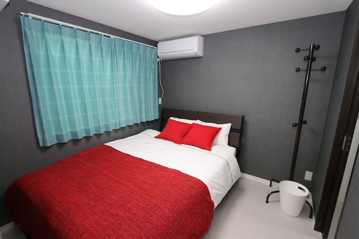 405 日本橋駅徒歩3分!道頓堀徒歩2分!カップル、お友達同士に最適なお部屋です。立地に自信あり! - Osaka