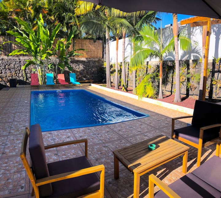 Villa De Charme "Héliconias" Avec Piscine Privée - Réunion