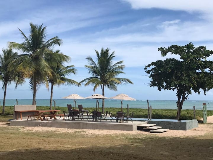 Recanto Vasco:casa Ampla Com Piscina-beira Mar - São Miguel dos Milagres