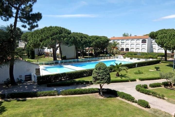 Magnifique F2 150m Mer/jardin/ Tennis - Argelès-sur-Mer