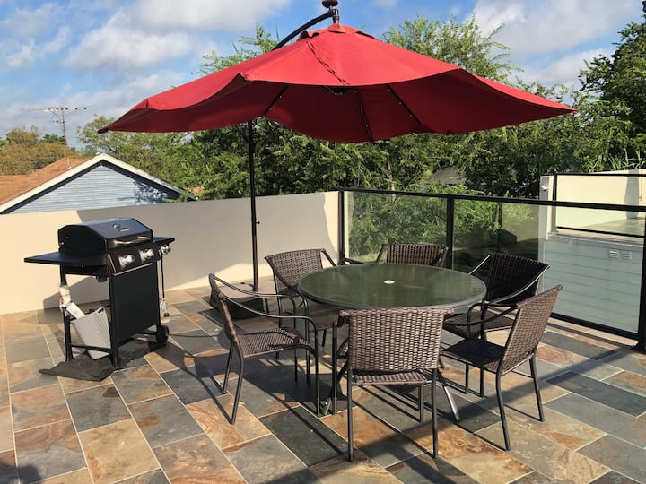 Cute Home+bbq Terrace, Near Alamodome.monumental - Denver Heights - San Antonio