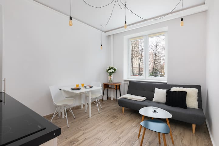 Small Flat, Full Functional Near City Center - Warsaw