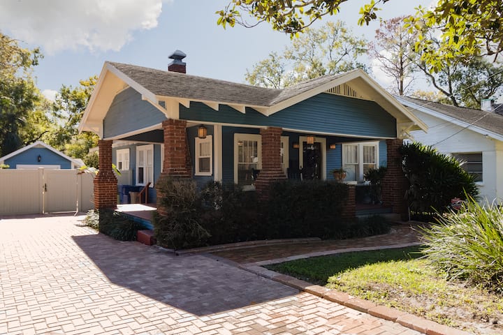 Beautiful Craftsman Bungalow In Seminole Heights - Tampa