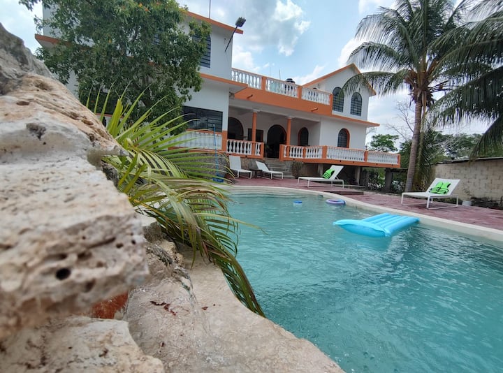 Villa De Las Luciérnagas (3 Cuartos/ 11 Personas) - Quintana Roo