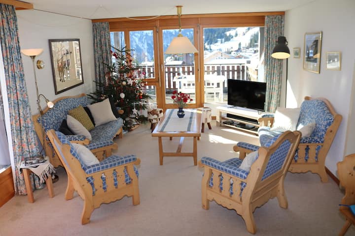 Splendid Apartment With Panoramic Stunning Views. - Lauterbrunnen