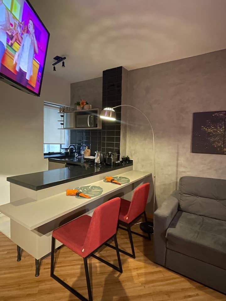 Recepção 24h, 1 Vaga De Garagem, Wi-fi E Smart Tv - São Paulo