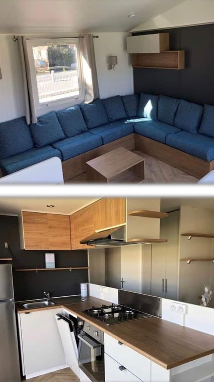 Mobile Home 6/8 Pers Camping Les Viviers - Lège-Cap-Ferret
