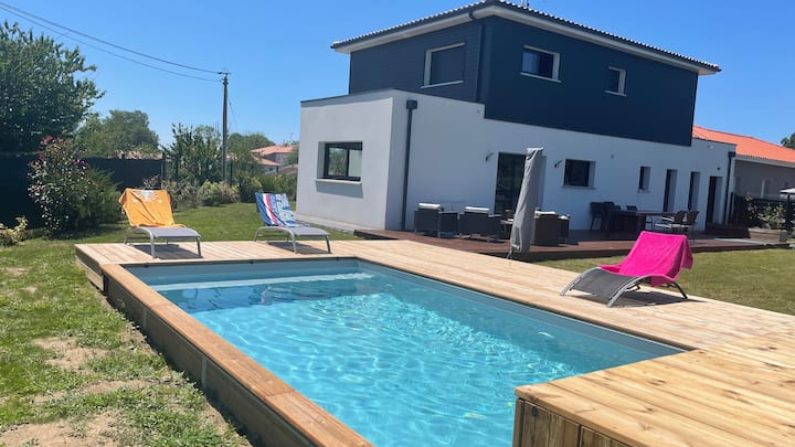 Belle Maison Moderne 10 Km De La Plage - Bayonne