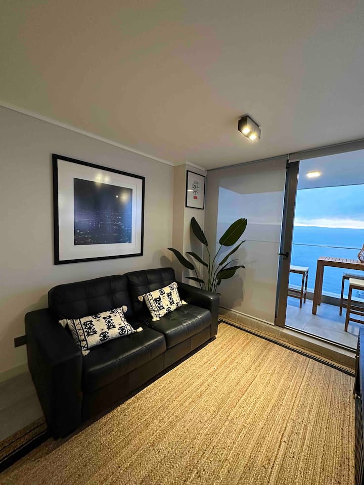 Departamento Reñaca Con Espectacular Vista Al Mar - Viña del Mar