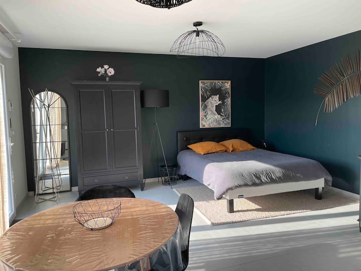 Studio2 Neuf Indépendant Plain Pied + Jardinet - Montluçon