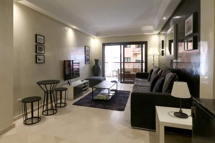 Apartamento De Alto Standing En El Centro De Gueliz Con Piscina - Marrakesh