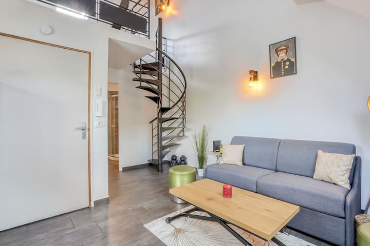 ⭐️2 Pièces Moderne⭐️ Mezzanine 25' Paris 25' Disney - Villiers-sur-Marne