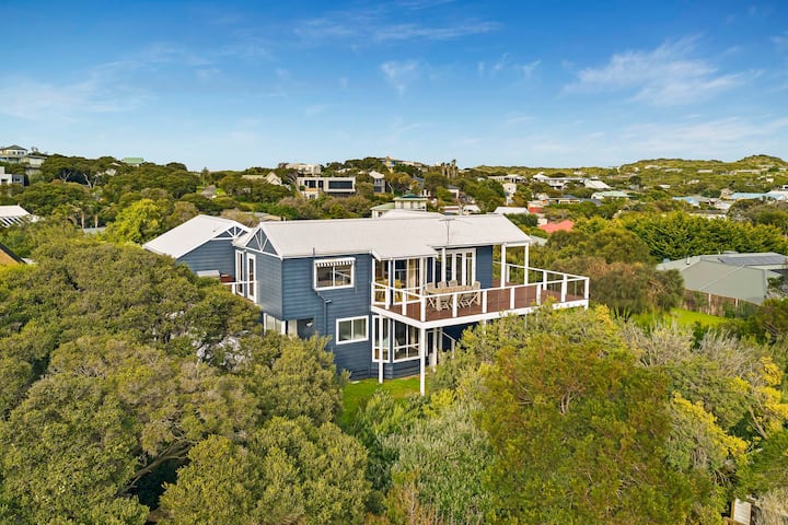 Panomaric Views - Treetop Coastal Family Retreat - Portsea
