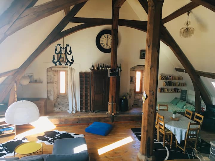Loft Historique Au ❤️ De Ville Jusqu'à 8 Personnes - Beaune