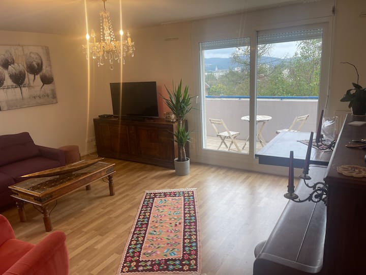 Charmant/cozy Appartement Avec Terrasses ! - Besançon