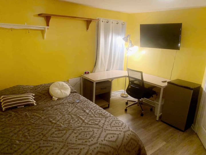 Modern & Cozy ~ Walk To University, Workspace, Tv! - Syracuse, NY