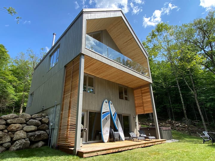 Chalet Scandinave / Lac-sergent, Québec - Quebec
