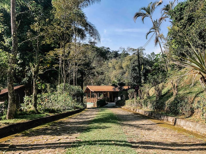 Chácara - Piscina Aquecida E Hidro 5m. Do Centro - Domingos Martins
