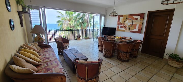 Bay View Condo • Pool • 3bdr • Free Parking - Manzanillo, Colima, Mexico