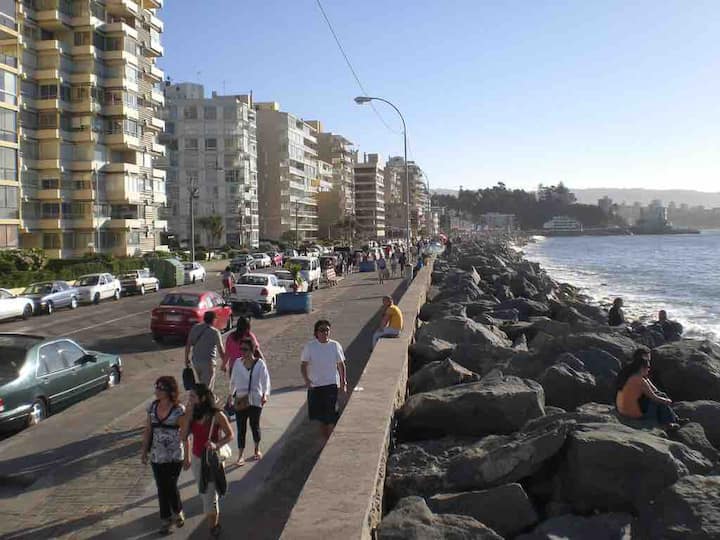 Amplia Casa A Pasos De Playa, Casino Y Restaurant - Viña del Mar