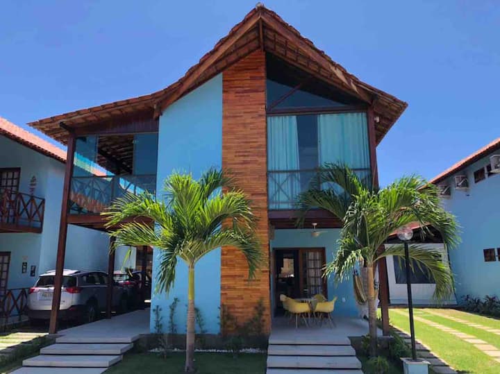 Casa Ampla 202m2 Em Condominio Fechado - Praia dos Carneiros