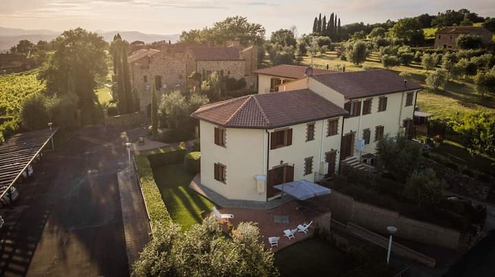 Your Home In Tuscany, In The Land Of Brunello - Montalcino