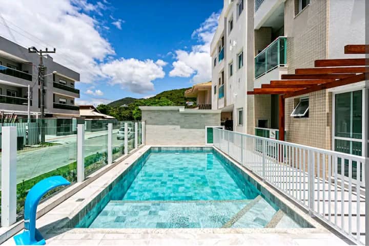 Lindo Apartamento Para Férias Na Praia De Palmas. - Governador Celso Ramos