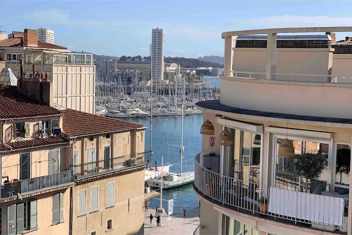 Centre Ville 50m Du Port Dernier éTage Ascenseur - Toulon