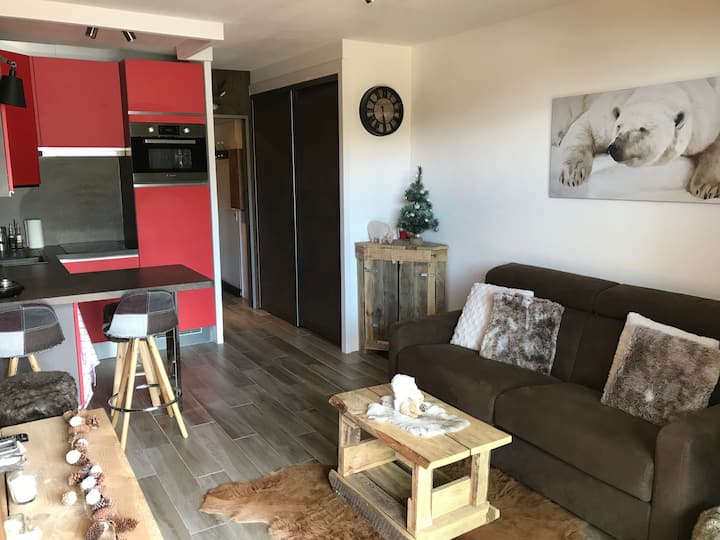 Studio "Ours" Centre Station  4 Pers Refait Neuf - Beuil
