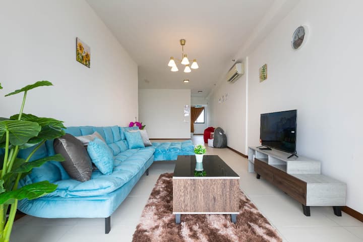 27楼1880方尺3间房3间卫生间!“蓝色快乐小屋” - Tanjung Bungah