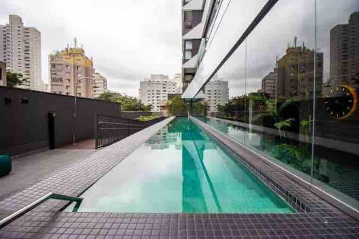 Loft Piscina E Academia  Rua Oscar Freire - Pinheiros