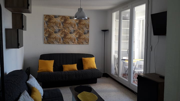 Studio Carnon, Balcon, Plage à 100m - Pérols